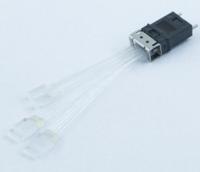 China High Density MT Ferrule Connector To Fiber Array For Telecom Systems for sale