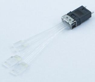 China High Density MT Ferrule Connector To Fiber Array For Telecom Systems for sale