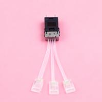 China Low Loss Fiber Array Connector DC Silicon Mt Ferrule Connector  With Fiber Array for sale
