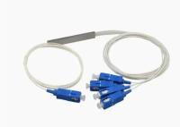 China 0.9mm G657A PLC Splitter Module 0.5meter Optical Plc for sale