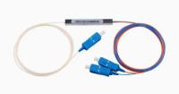 China PVC LSZH PLC Splitter Module 1310nm - 1550nm Optical Fiber Plc Splitter for sale