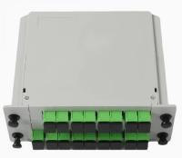 China 1650nm PLC Splitter Module 1X16 1XN 2XN Fiber Plc For SC UPC Systems for sale