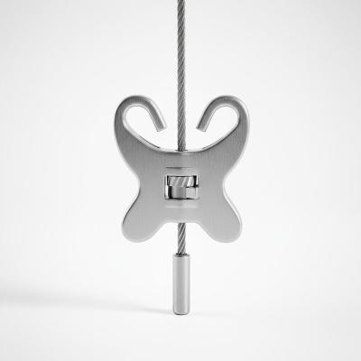 China Metal Butterfly Cable S-Type Suspension Wire Anchoring Component for Secure Fastening for sale