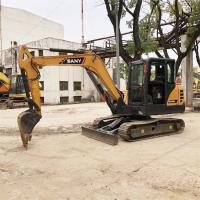 China The best-selling mini 5.5 tons used sany sy55 excavator made in China is sold at a low price for sale