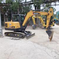 China The best-selling mini 5.5 tons used sany sy55 excavator made in China is sold at a low price for sale