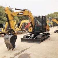 China Earth moving machinery sany75 used excavator SY75C-10 SY75C-8 SY75C-9 used 7 ton excavator for sale for sale