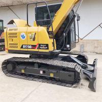 China Earth moving machinery sany75 used excavator SY75C-10 SY75C-8 SY75C-9 used 7 ton excavator for sale for sale