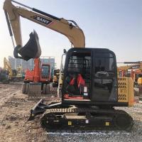 China Beautiful shape digger used hydraulic crawler excavator with sy75c ninth generation good price on sale in CN for sale