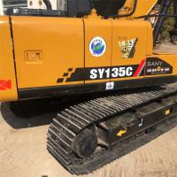 China Almost brand new production years of 2022 good price on sale Sany 135c used excavator for sale