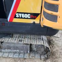 China The 6 tons mini Used sany sy60 excavator new good on sale for sale