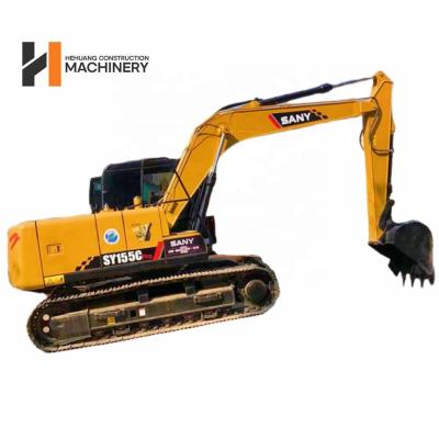 China Small excavator 13ton good price on sale in Shanghai used sany 135c excavator for sale