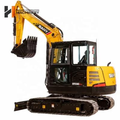 China Original Chinese production on sale used sany 55 excavator for sale
