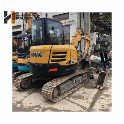 China SANY with blade good price for sale used crawler excavator sy50u for sale