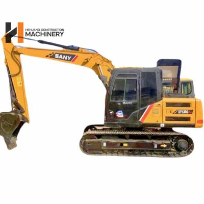 China 13ton medium-sized used sany 135c excavator good price on sale for sale