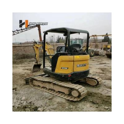 China mini excavator sany26u less hour sany excavator with cheap price on sale for sale