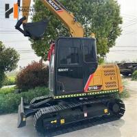 China Sany 75c pro excavator one-button start strong used power original for sale