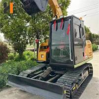 China Sany 75c pro excavator one-button start strong used power original for sale