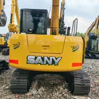 China High quality and high performance Chinese produced in 2021, 90% new Sany 75C used excavator sold at a low price for sale