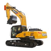 China 20ton equipment for sale in Shanghai Sany used excavator 205c for sale