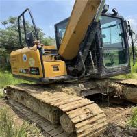 China digger used hydraulic crawler excavator with sy75c high quality low price for sale