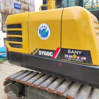 China best selling heavy machine good condition used sany sy60 excavator for sale