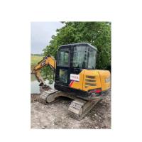 China best selling high quality less hour used sany sy55 excavator for sale