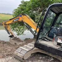 China best selling high quality less hour used sany sy55 excavator for sale