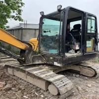 China best selling high quality less hour used sany sy55 excavator for sale