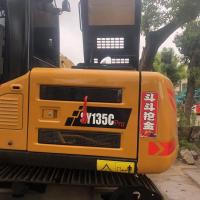 China best selling high quality low price less hour used sany sy135c excavator for sale