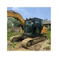 China best selling high quality low price less hour digger used hydraulic crawler excavator with sy75c for sale