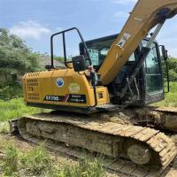 China best selling high quality low price less hour digger used hydraulic crawler excavator with sy75c for sale