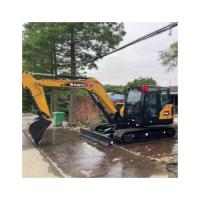 China best selling high quality heavy equipment less hour sany used excavator 60 for sale