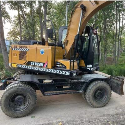 China Used Sany 155 excavators from China with high quality and low price are on sale for sale
