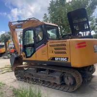 China Factory Wholesale Hot Sale Low Price sy135c used excavator for sany for sale