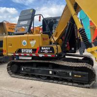 China Global limited edition SY135 second-hand excavator, high-quality condition and performance, exempt from inspection sy135 for sale
