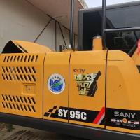 China Live shooting Chinese Brand SANY used excavator sy95c for sale for sale