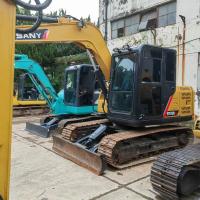 China It is recommended to use sy75 small excavator for 95% new Chinese excavator Sany 75 second-hand excavator in 2023 for sale