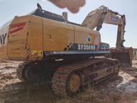 China Sold used excavator 55 tons Sany 550HD used excavator earthmoving machinery for sale