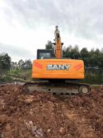 China Hydraulic Used Sany Excavator Second Hand Small Sany 135 Excavator for sale