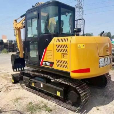 China Small Used Sany Excavator 55 60 75 75c Professional Crawler Excavator for sale