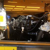 China Original Used Sany Excavator 215c Excavator 21800KG Operating Weight for sale