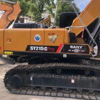 China Used Construction Machinery Excavator Sany 215 Original 114kW Power for sale