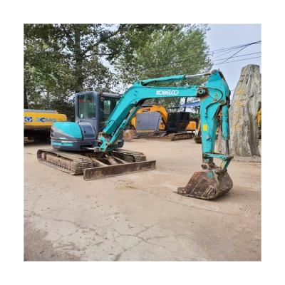 China Mini used kobelco sk55SR crawler excavator good price on sale for sale