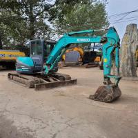China Mini used kobelco sk55SR crawler excavator good price on sale for sale