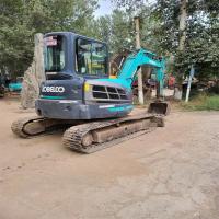 China Mini used kobelco sk55SR crawler excavator good price on sale for sale