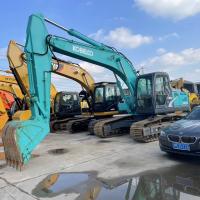 China The 21 tons used kobelco sk210 crawler excavator good condition used kobelco excavator at low price for sale for sale