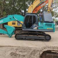 China Hot selling the 20 tons used excavator kobelco good condition japan made kobelco used excavator for sale for sale