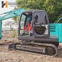 China used Sale of earthwork engineering machine Kobelco 75 excavator dripping oil does not leak the original original paint for sale