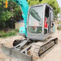 China used Sale of earthwork engineering machine Kobelco 75 excavator dripping oil does not leak the original original paint for sale
