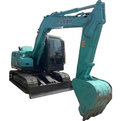 China Used  Kobelco SK75 excavator real car good chassis for sale